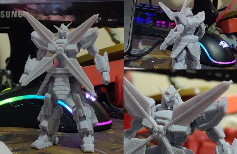 Desire FX 3d models | Nether Gundam Redesign 3D print model