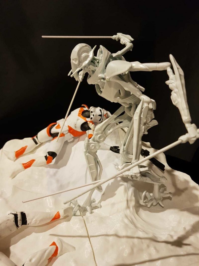 Desire FX 3d models | General Grievous Diorama STL 3D print model