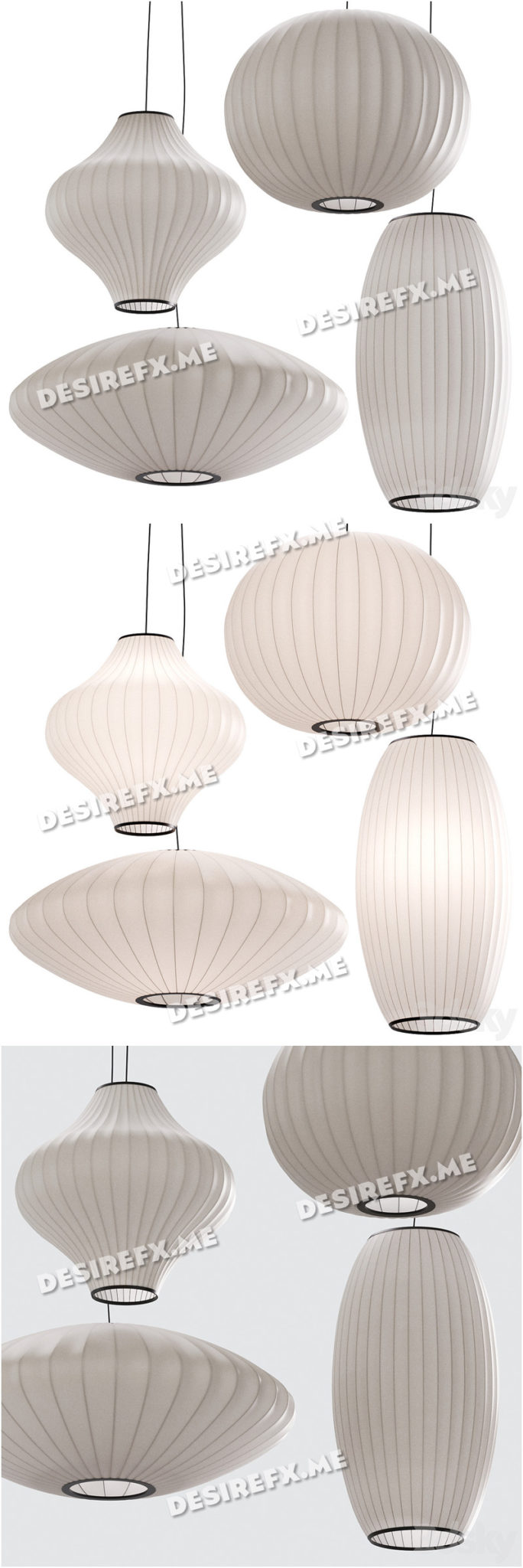 Desire FX 3d models | Aliexpress Pendant lights collection 207 – 3D Model