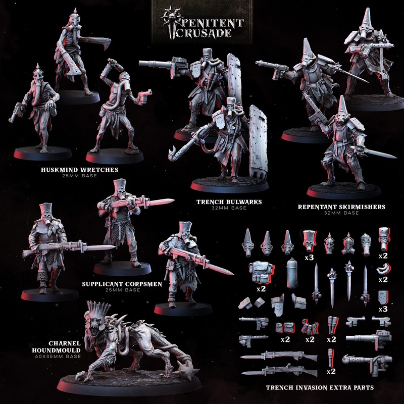 Desire FX 3d models | Bestiarum – Trench Invasion – Warband, Trench ...