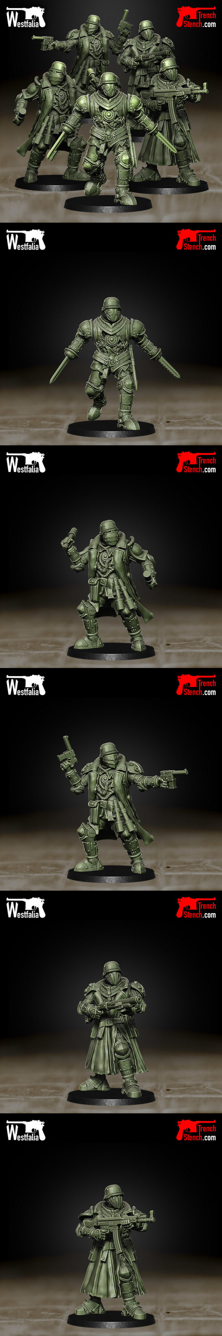 Desire FX 3d models | Cadaver Corps Artificial Infantry – 3D Print Model