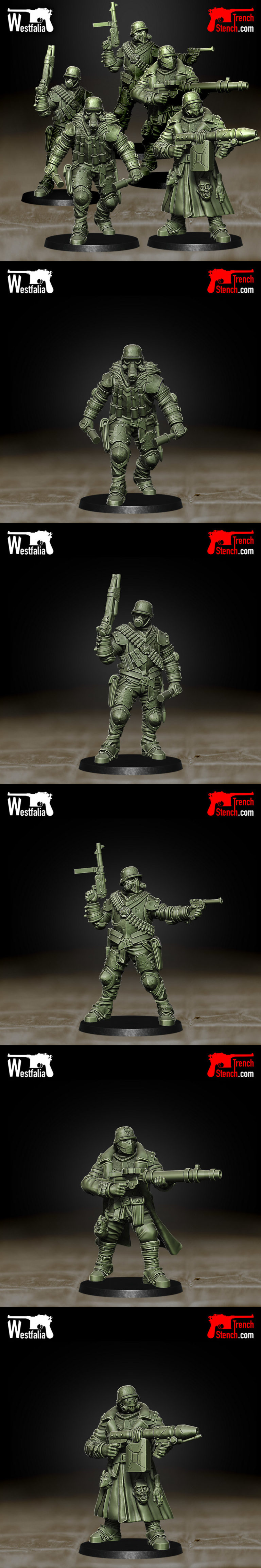 Desire FX 3d models | Cadaver Corps Soldiers – 3D Print Model