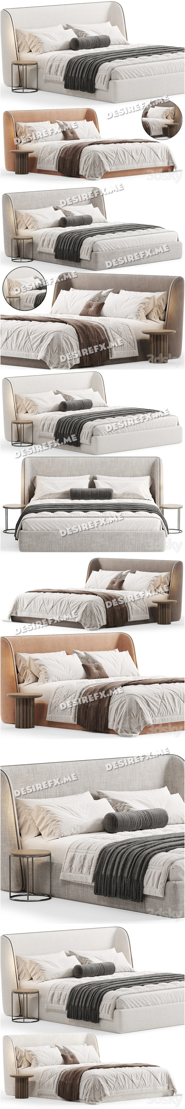 Desire FX 3d models | Caillou Bed By Casaricca – 3D Model