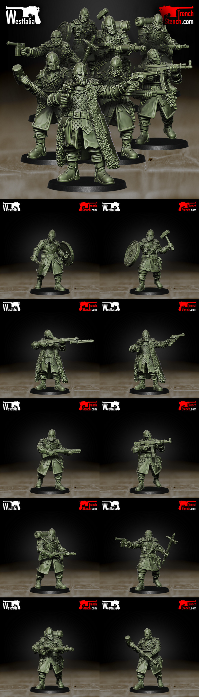 Desire FX 3d models | Children of Yggdrasil – Raiders – 3D Print Model