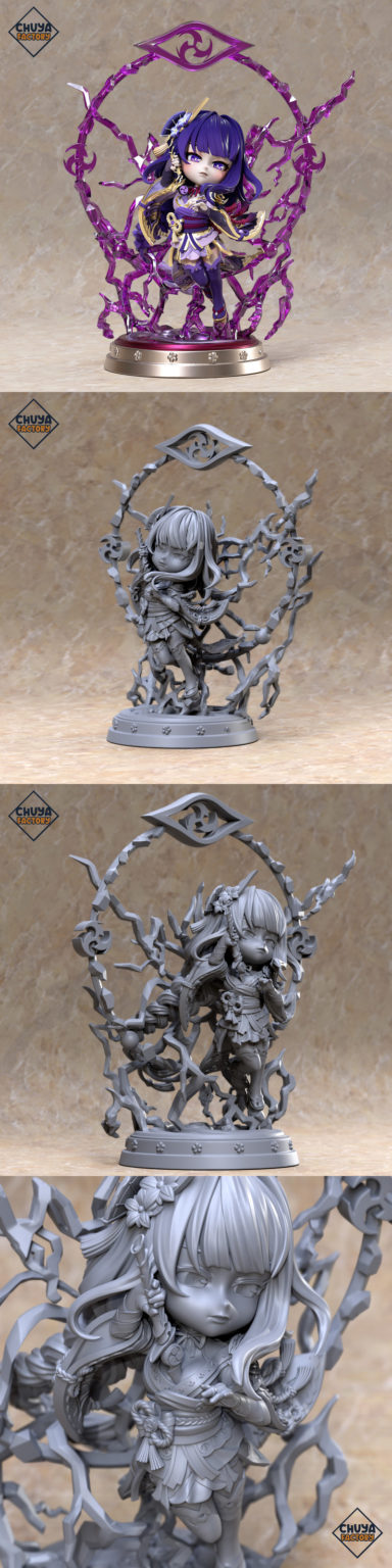 Desire FX 3d models | Chuya Factory – Raiden Shogun – 3D Print Model