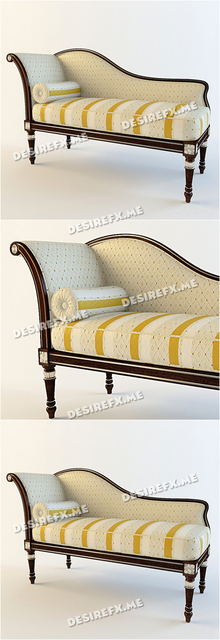 Desire FX 3d models | Couch Volpi DORIA – 3D Model