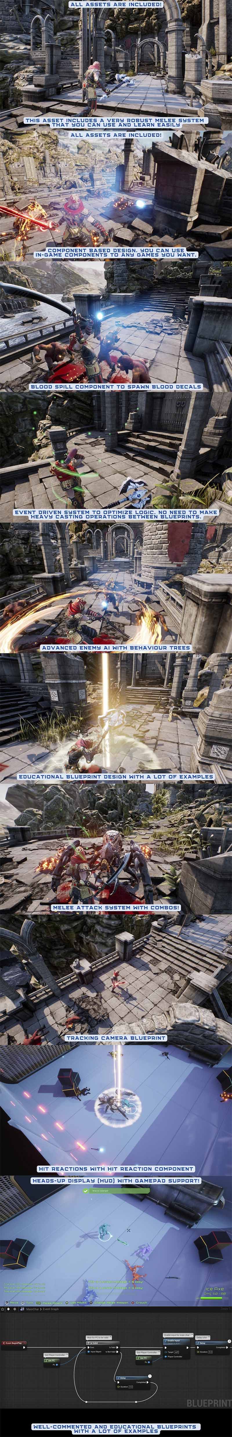 Desire FX 3d models | Defender Melee Combat v5.0+ – Unreal Engine