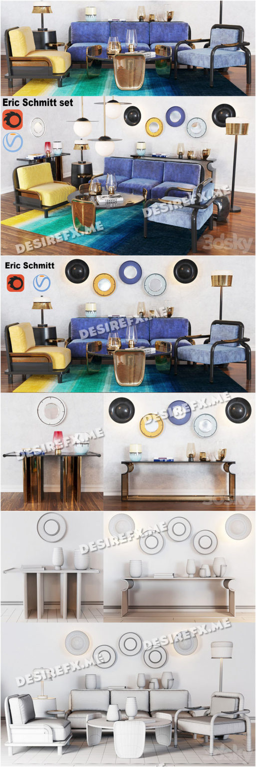 Desire FX 3d models | Eric Schmitt set – 3D Model