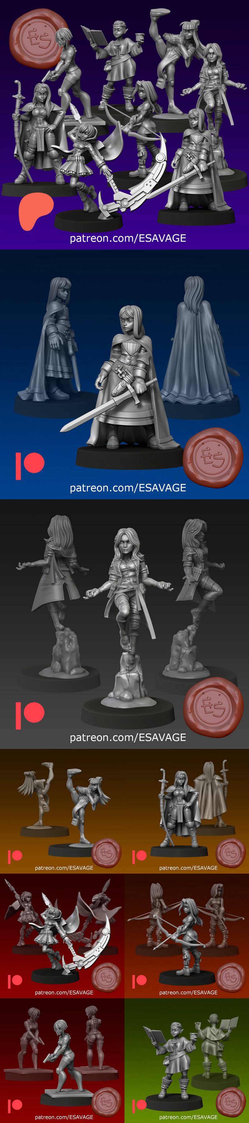 Desire FX 3d models | Ethan Savage Studios – June 2025 Release – 3D Print Model
