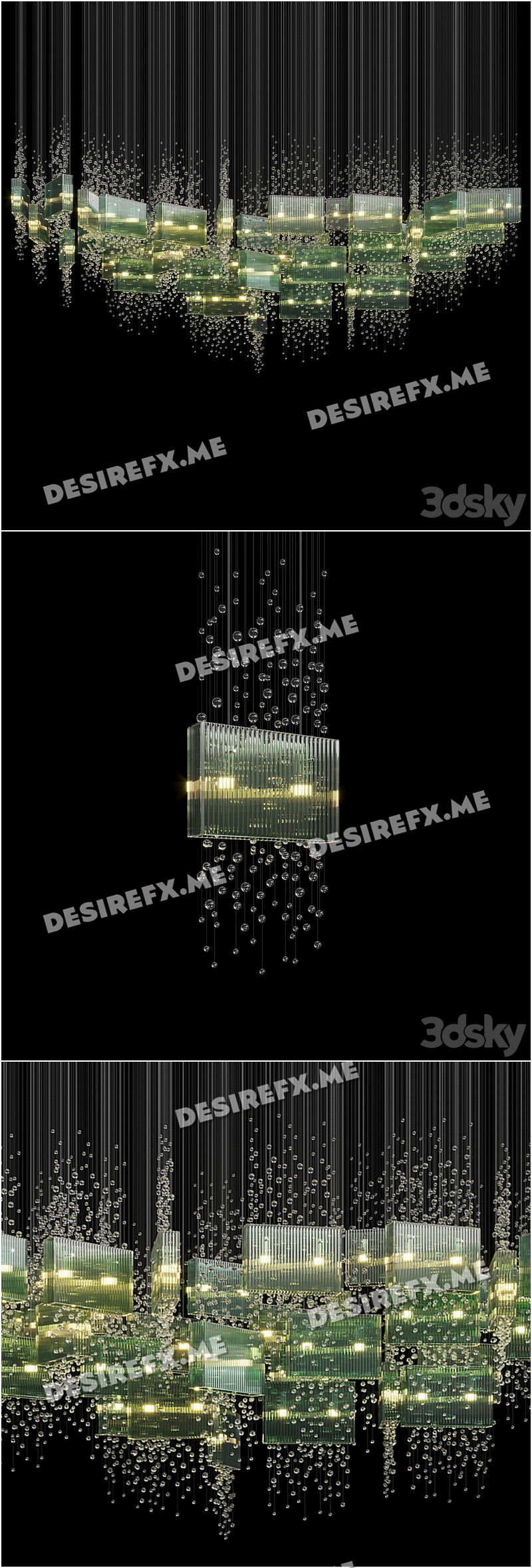 Desire FX 3d models | Lighting composition Vargov®Design – LC0534 – 3D Model