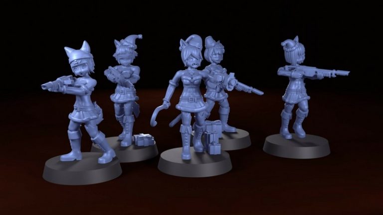 Desire FX 3d models | Neko Guard – Holiday Trooper Upgrade Set – 3D ...