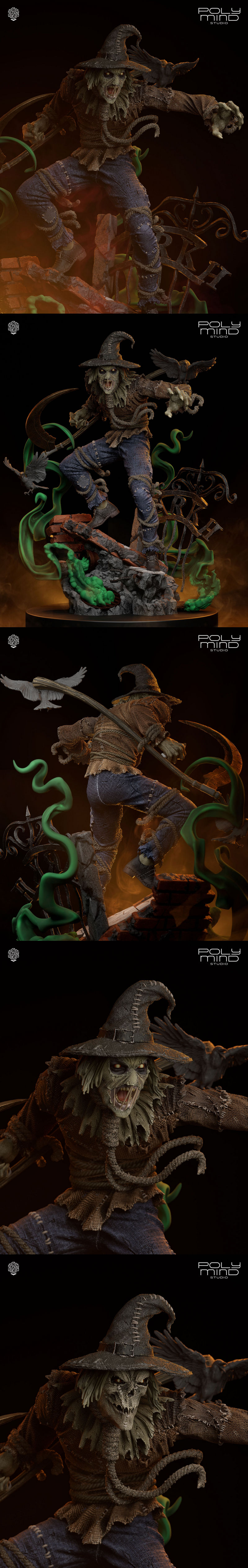Desire FX 3d models | PolyMind Studio – Scarecrow – 3D Print Model
