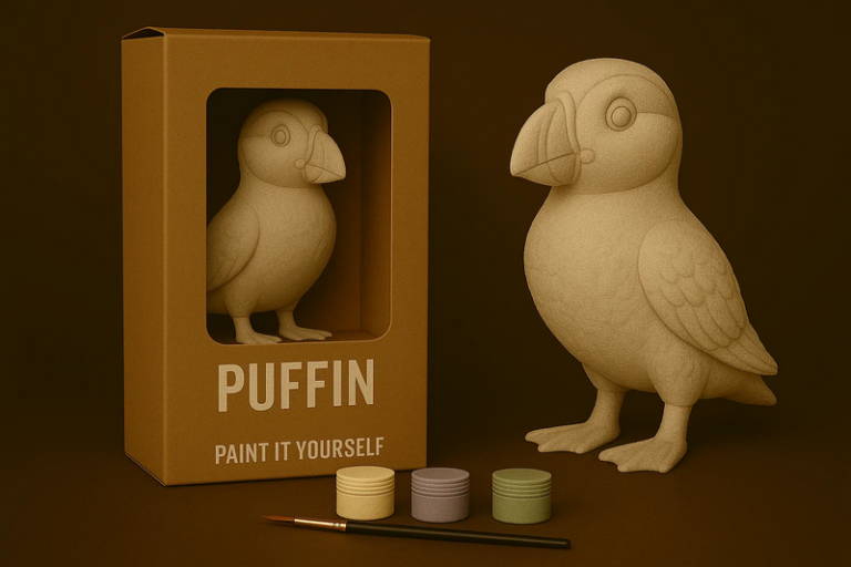 Desire FX 3d models | Puffin – Paint-It-Yourself – 3D Print Model