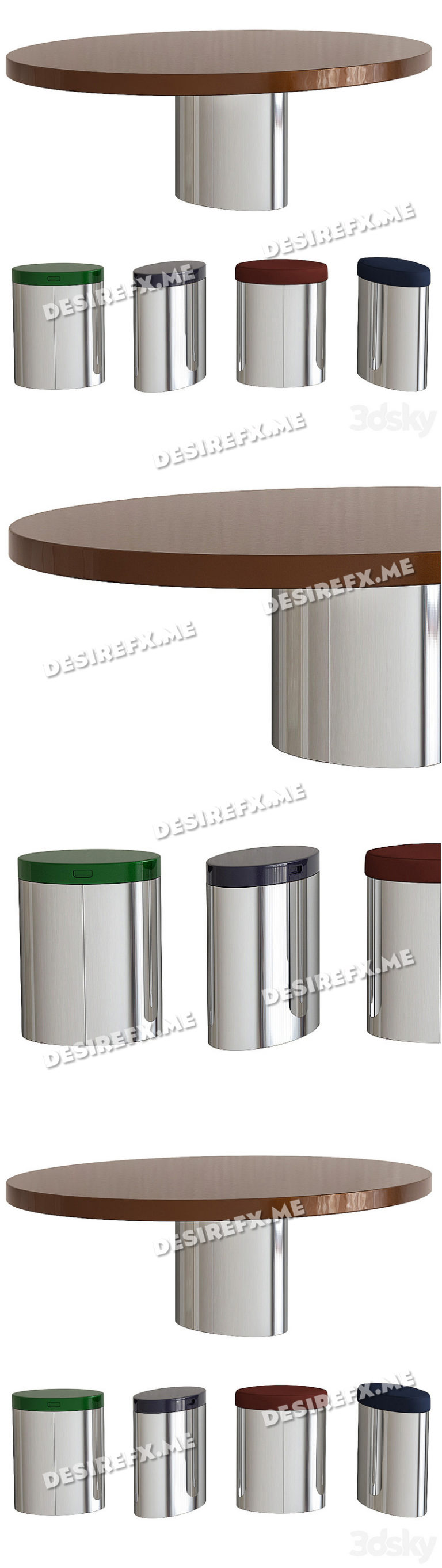 Desire FX 3d models | RAYMOND Minotti coffee tables – 3D Model