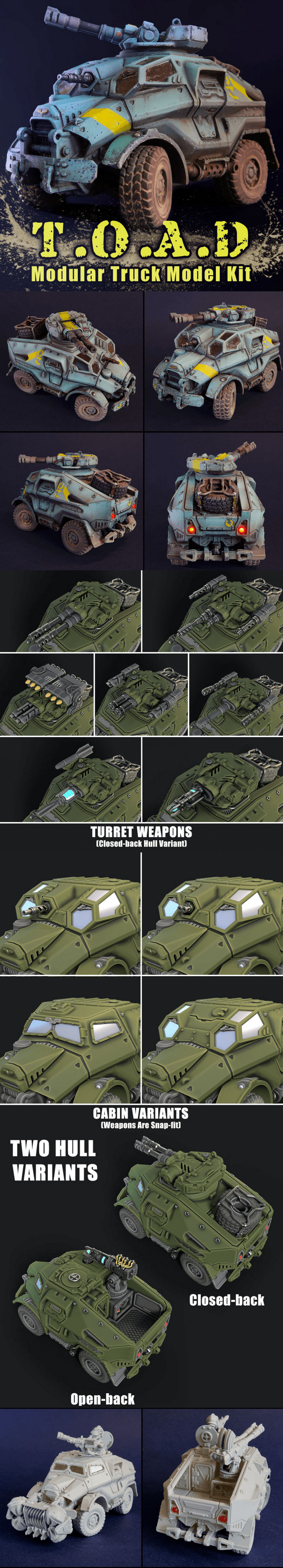 Desire FX 3d models | TOAD Truck – 3D Print Model