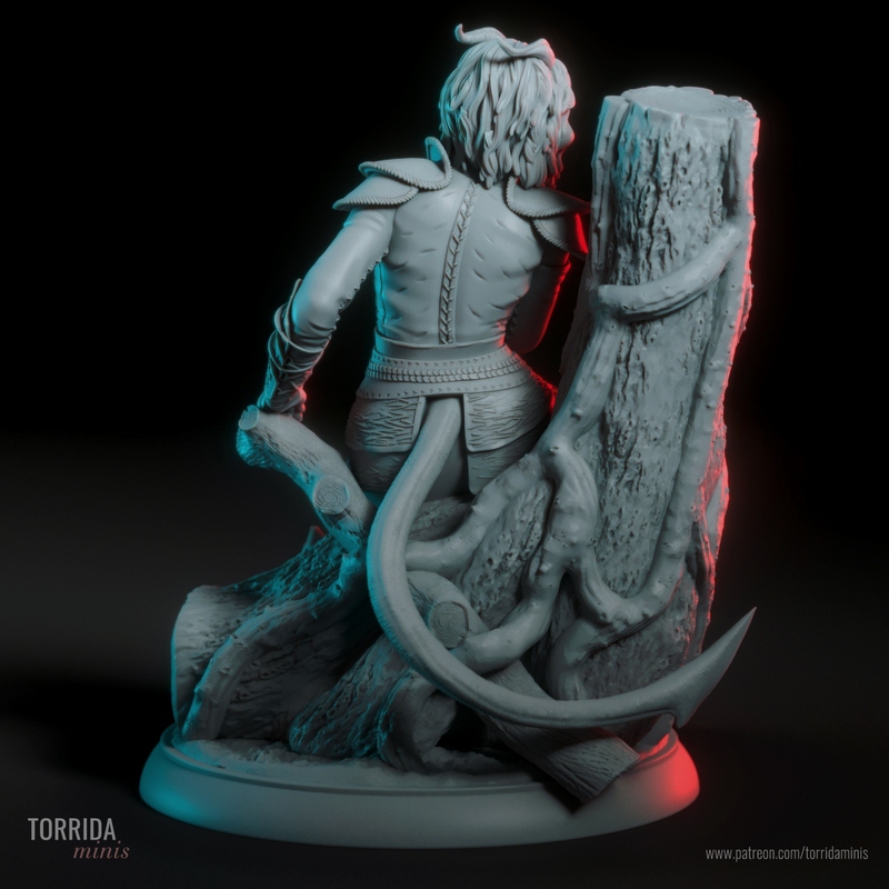 Desire FX 3d models | Torrida Minis – Doric from Dungeons and Dragons ...