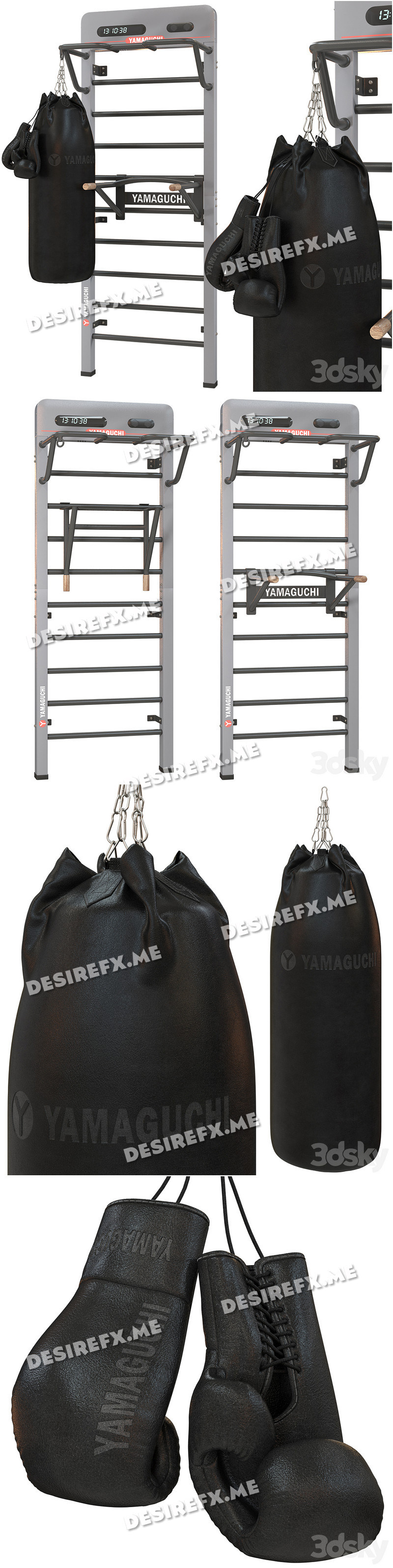 Desire FX 3d models | Yamaguchi Smart Wall Multifunctional Wall Trainer ...