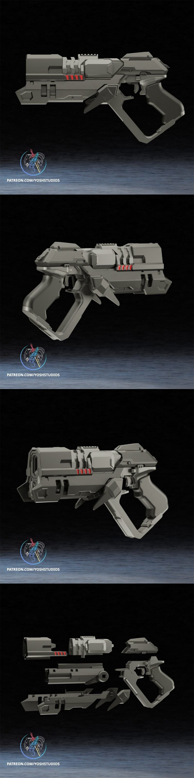 Desire FX 3d models | Yosh Studios – Winter Soldier Rivals Gun – 3D ...