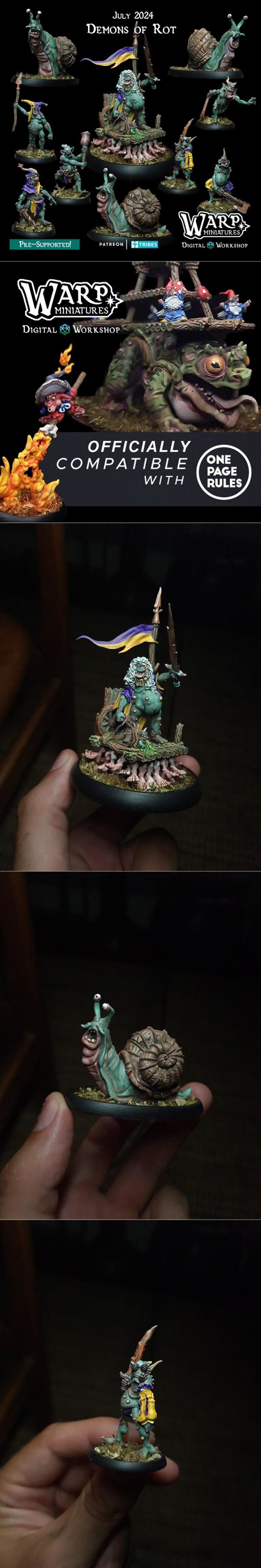 Desire FX 3d models | Warp Miniatures – Demons of Rot Pack – 3D Print ...