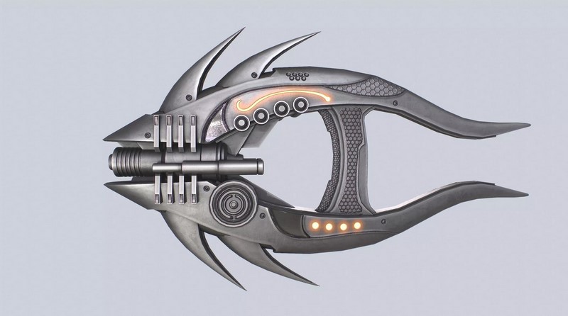 Desire FX 3d models | Alien blaster Low-poly 3D model