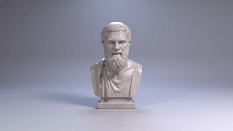 Desire FX 3d models | Plato Bust Sculpture 3D print model STL File ...