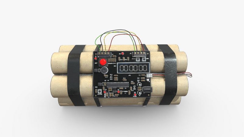 Desire FX 3d models | Dynamite Low-poly 3D model