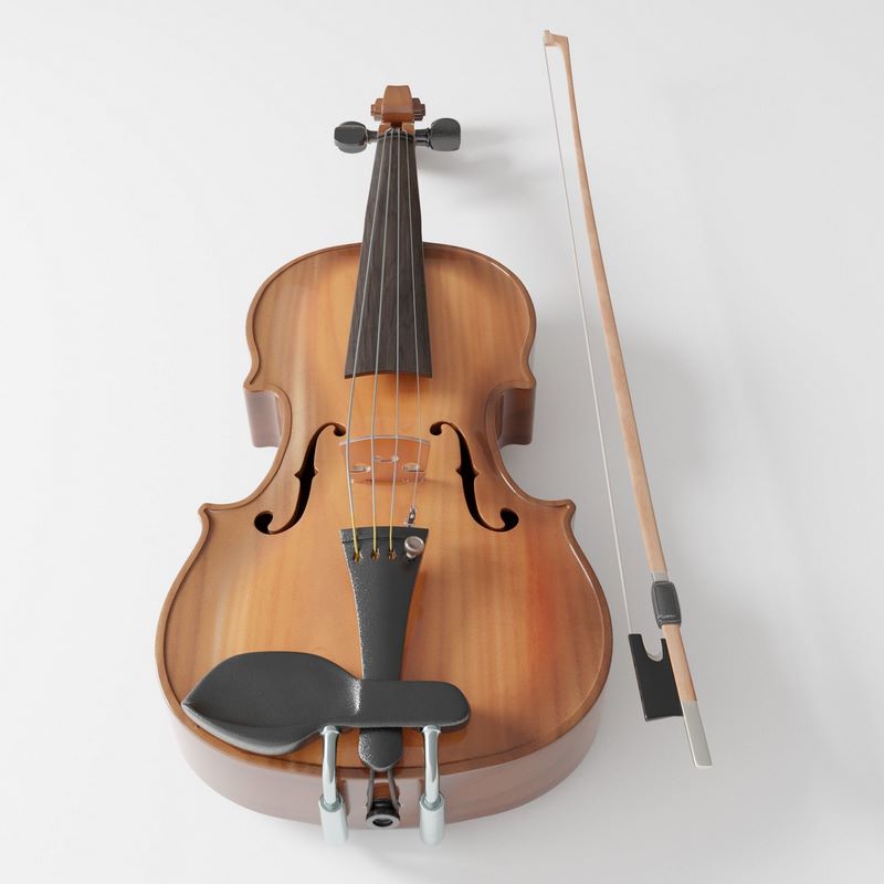 Desire FX 3d models | Violin and bow 3D model