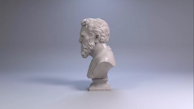 Desire FX 3d models | Michelangelo Bust Renaissance Sculptor and ...