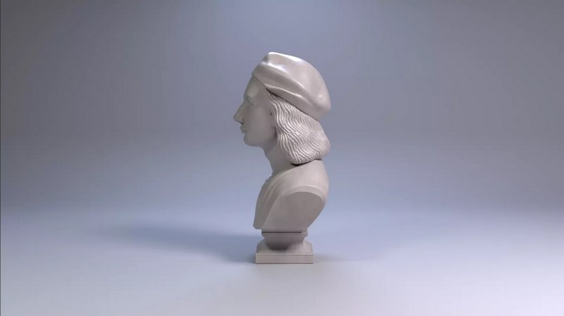 Desire FX 3d models | Raphael Bust Renaissance Genius Bust 3D Printable ...