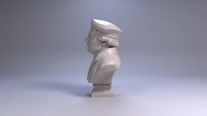 Desire FX 3d models | Martin Luther Bust Sculpture 3D Printable STL ...