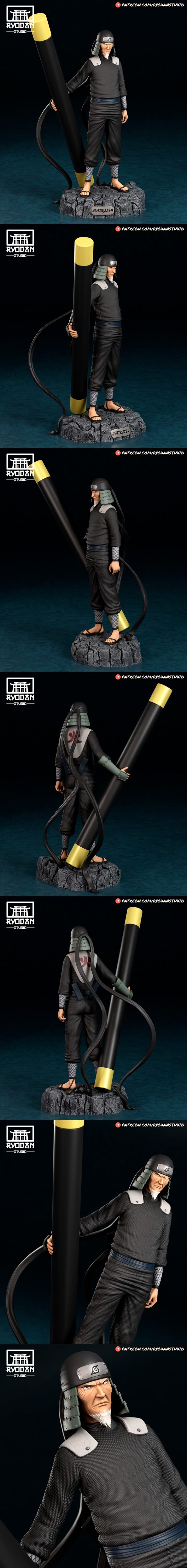 Desire FX 3d models | Ryodan Studio – Hiruzen Sarutobi – Naruto – 3D ...