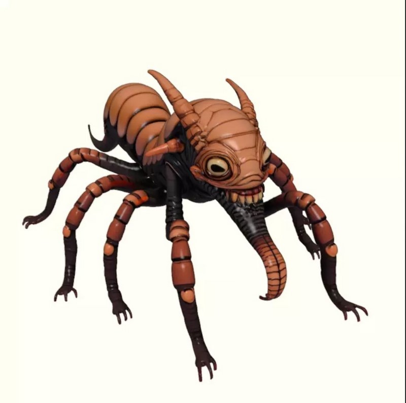 Desire FX 3d models | Alien Centipede 3D print model