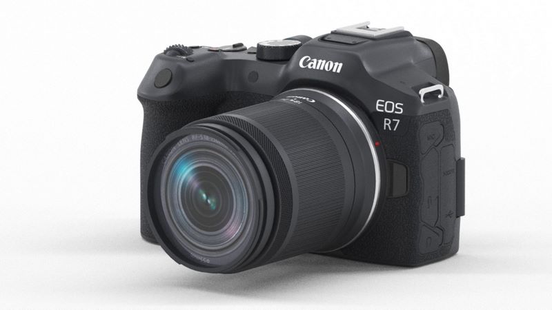 Desire FX 3d models | Canon Mirrorless Cameras EOS R7 Low-poly 3D model
