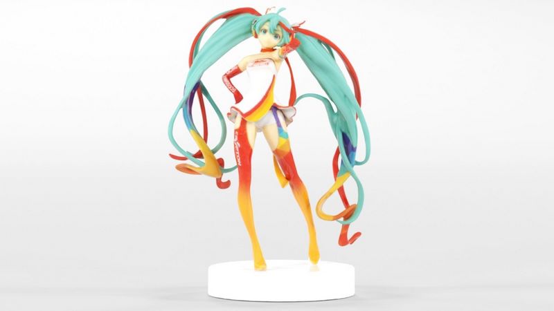 Desire FX 3d models | Banpresto Hatsune Miku Racing Ver Racing Miku 3D ...