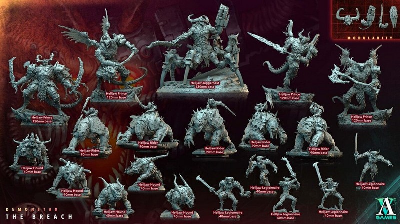 Desire FX 3d models | Archvillain Games – Demonstar The Breach – 3D ...