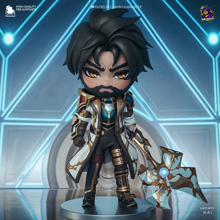 Desire FX 3d models | Bulkamancer – Chibi Jayce – Arcane – 3D Print Model