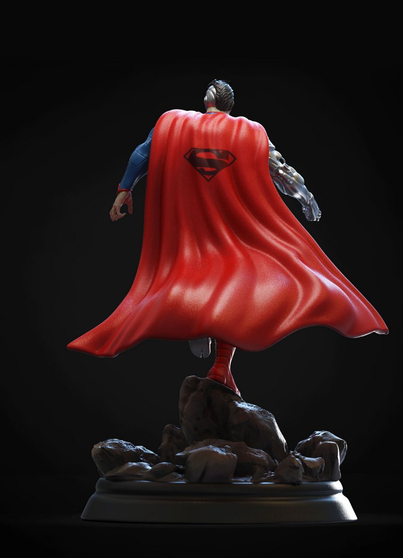 Desire FX 3d models | Cyborg Superman – 3D Print Model