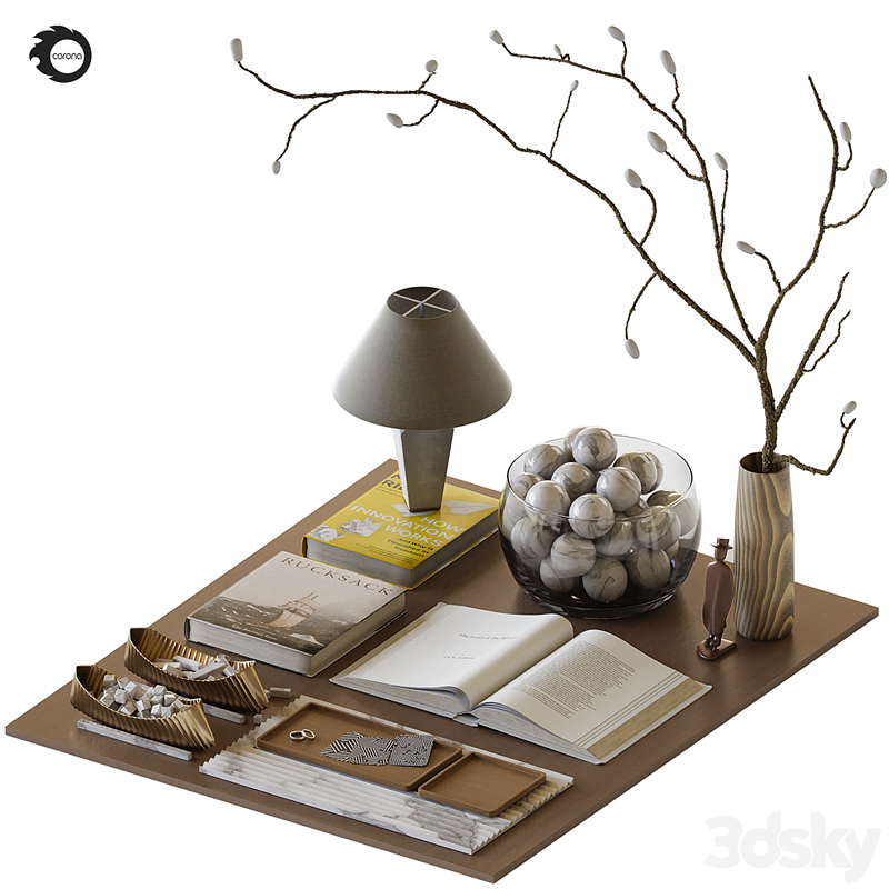 Desire FX 3d models | Decor set 01 – 3D Model