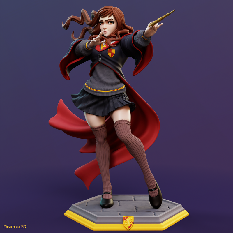 Desire FX 3d models | Dinamuuu3D – Hermione Granger – 3D Print Model