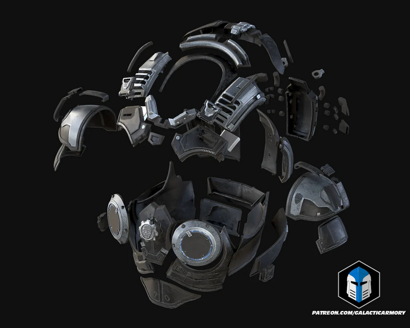 Desire FX 3d models | Gears of War – Marcus Fenix COG Armor – 3D Print ...