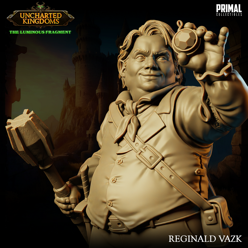 Desire FX 3d models | Halfling Rogue – Reginald Vazk – 3D Print Model