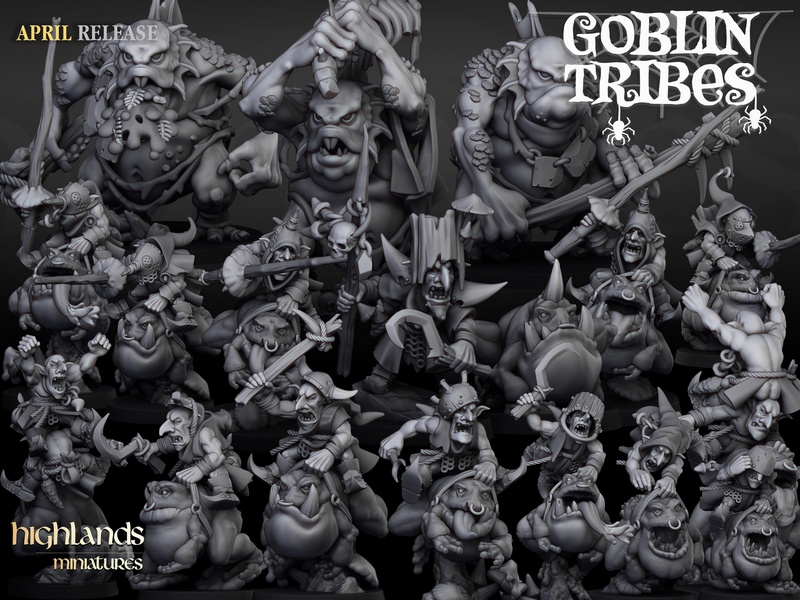 Desire FX 3d models | Highland Miniatures – Swamp Goblins Vol.3 – 3D ...