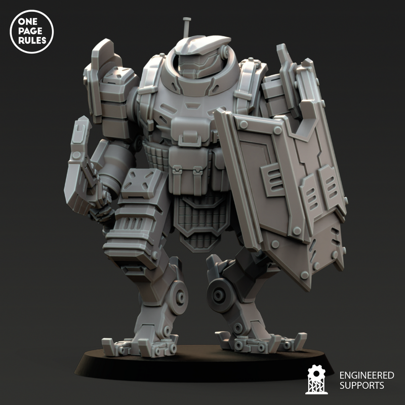 Desire FX 3d models | Human Defence Force – Ogre Robots – 3D Print Model