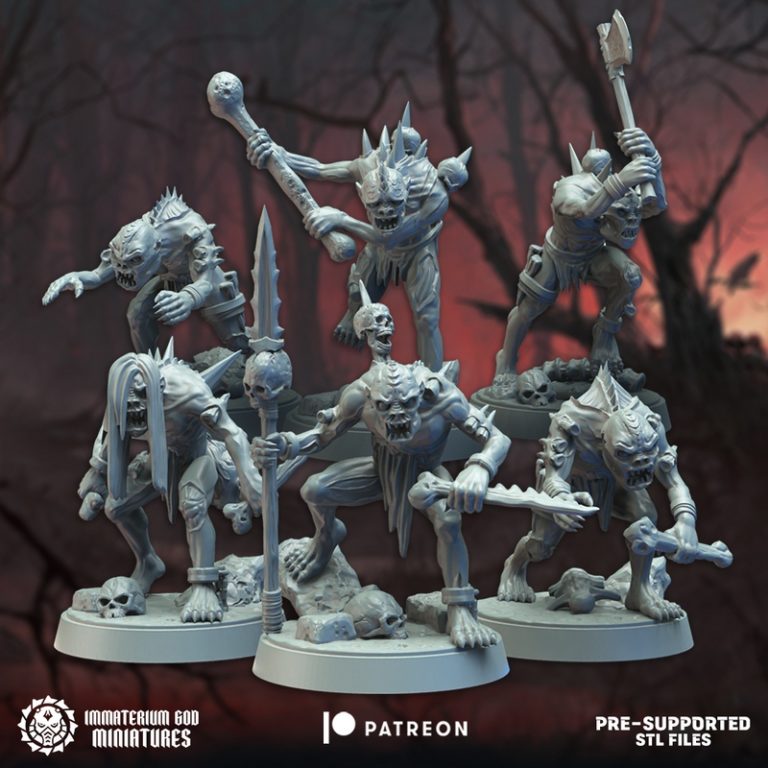 Desire FX 3d models | Immaterium God Miniatures – Lords of the Cursed ...