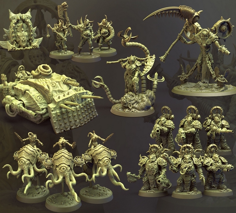Desire FX 3d models | Immaterium God Miniatures – Sons of Decay Vol ...