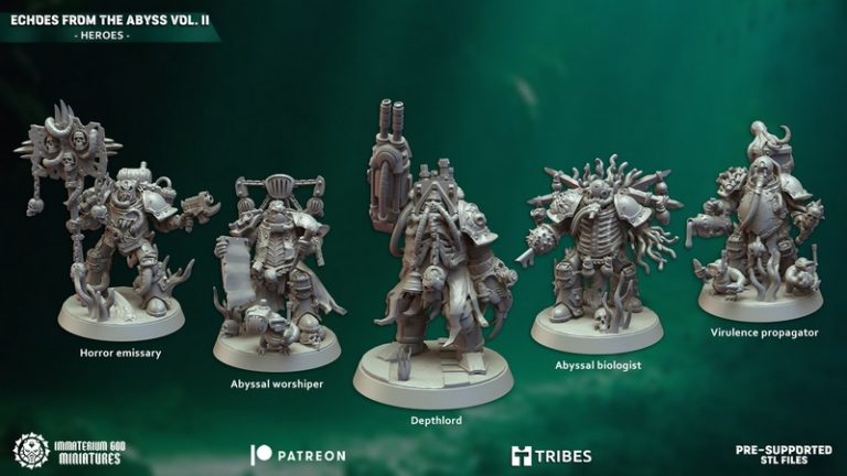 Desire FX 3d models | Immaterium God Miniatures – Sons of Decay Vol. V ...