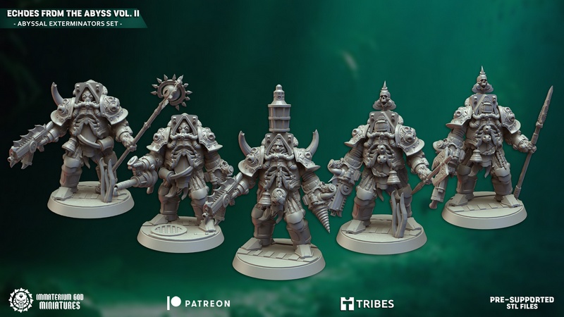 Desire FX 3d models | Immaterium God Miniatures – Sons of Decay Vol. V ...