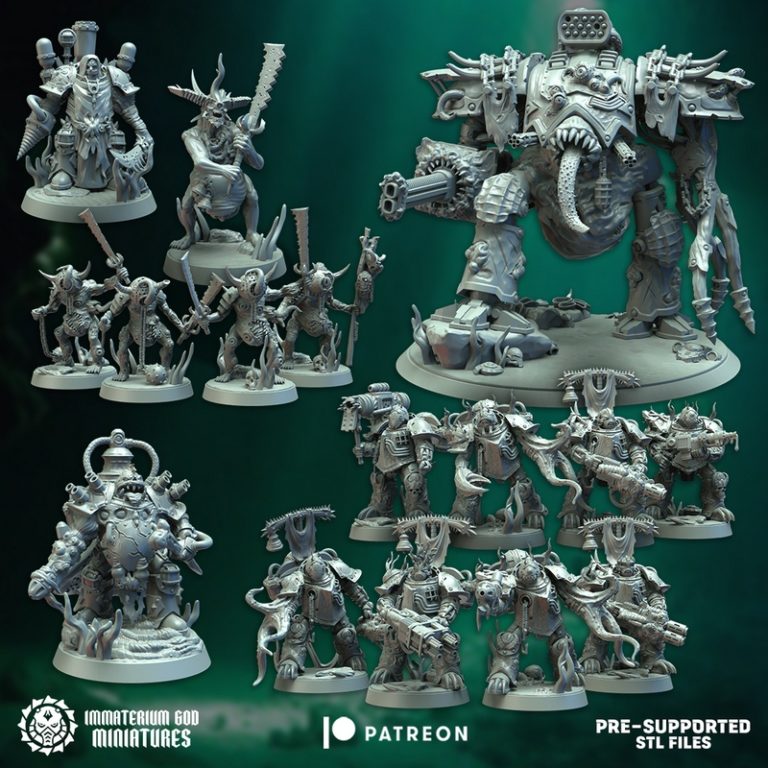 Desire FX 3d models | Immaterium God Miniatures – Sons of Decay Vol ...