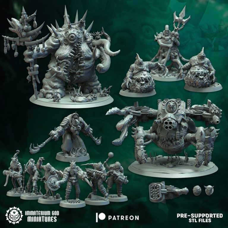 Desire FX 3d models | Immaterium God Miniatures – Sons of Decay Vol ...
