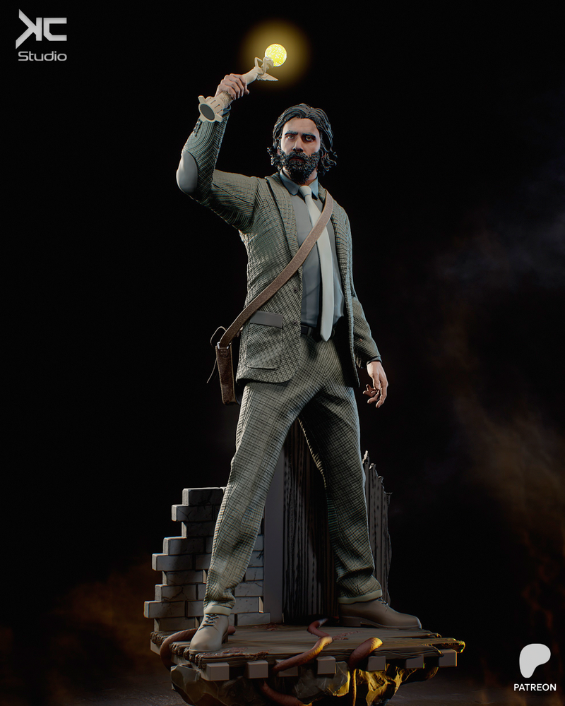 Desire FX 3d models | KC Studio – Alan Wake – 3D Print Model